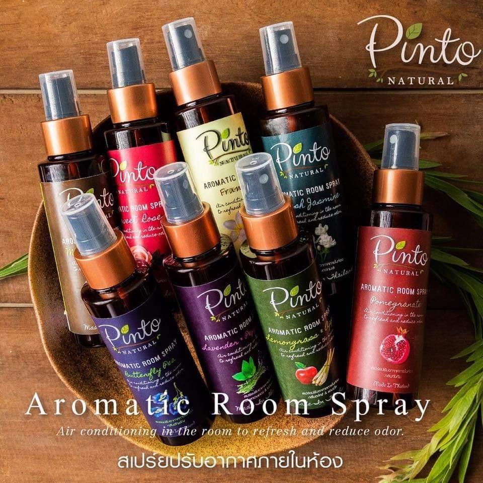 Pinto Natural สเปรย์ปรับอากาศ สเปรย์หอมอโรม่า ดับกลิ่นอับ กระจายกลิ่น ...