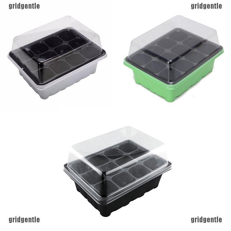 【grid】12 Cell Seed Starter Kit Starting Plant Propagation Tray ...