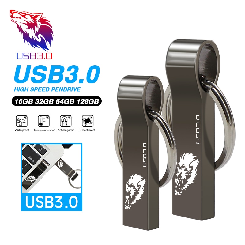 Original 100% Real capacity USB Flash Drives 64gb 128gb mini usb 8GB ...