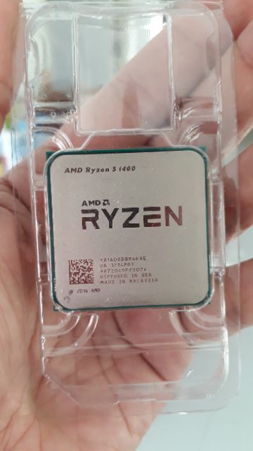 AMD Ryzen 5 1400 4C8T 3.2GHz (Boost 3.4GHz) R5 1400 AM4 (มือสอง ...