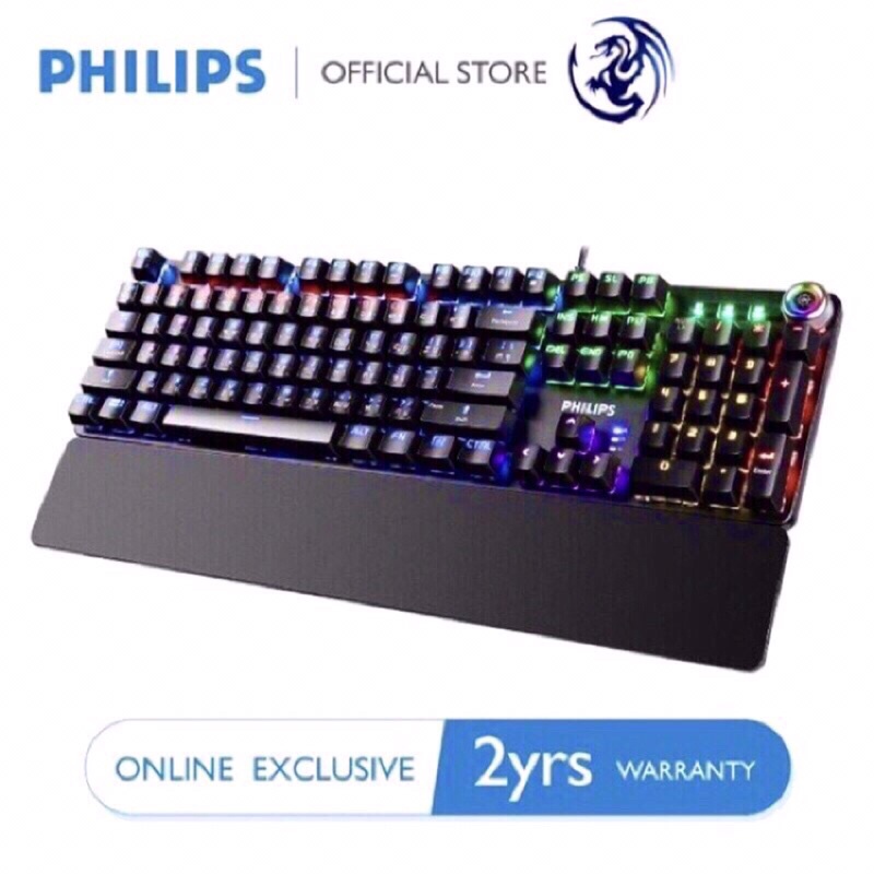 spk-8605 Keyboard Philips คีย์บอร์ด มาโคร คีย์บอร์ด แมคคานิคอล คีบอร์ด ...