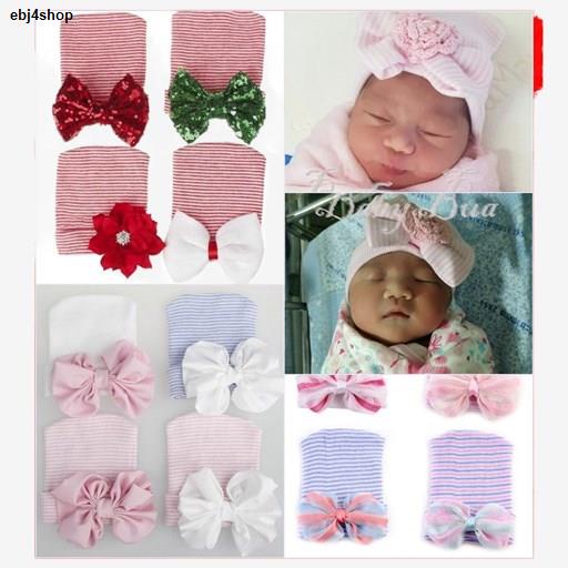 จัดส่งจากกรุงเทพฯ ส่งตรงจุดBabyBua หมวกเด็กอ่อน หมวกเด็กแรกเกิด พร้อม ...