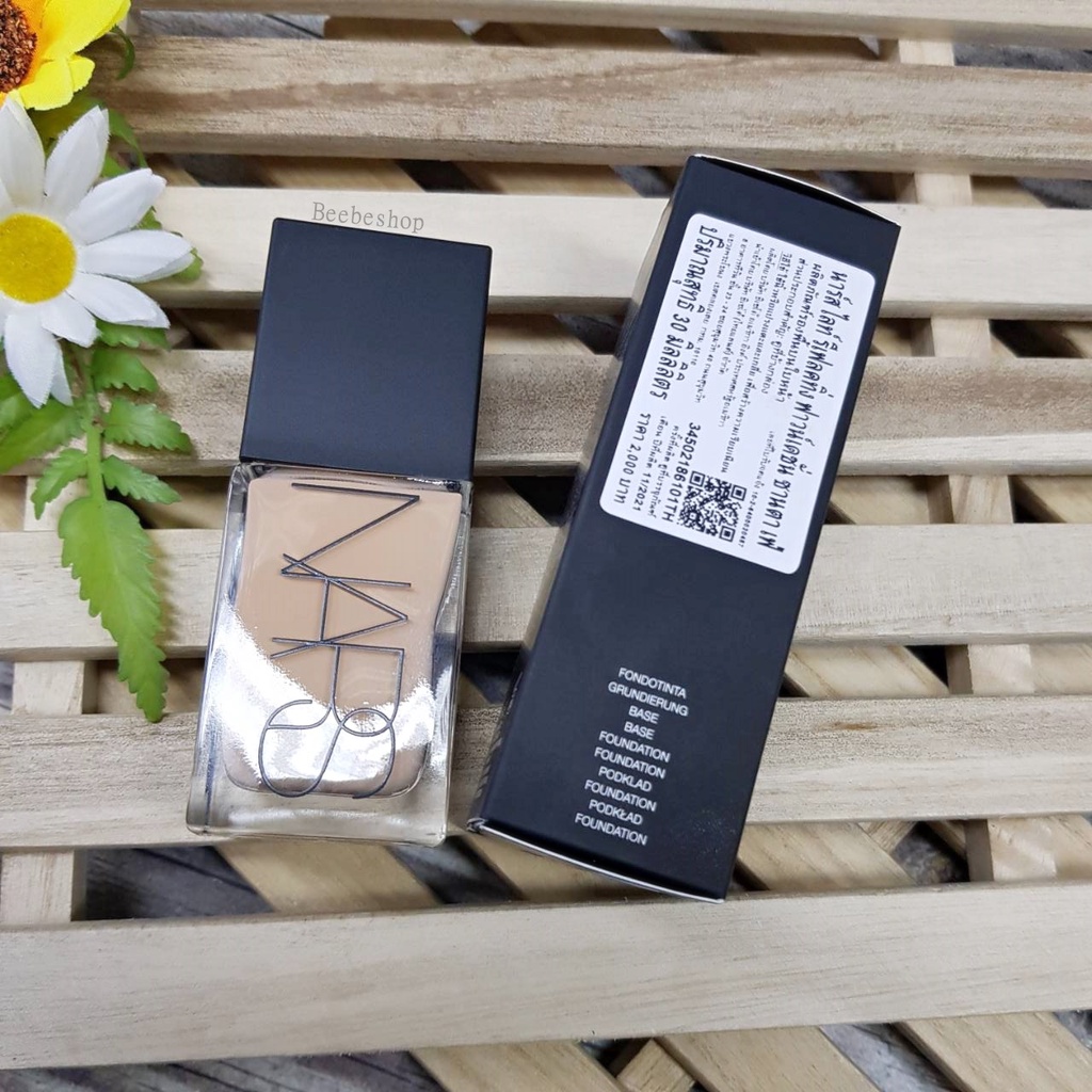 รองพื้นรุ่นใหม่ Nars light reflecting foundation 30ml สี Deauville Fiji Punjab Santa Gobi Mont ...