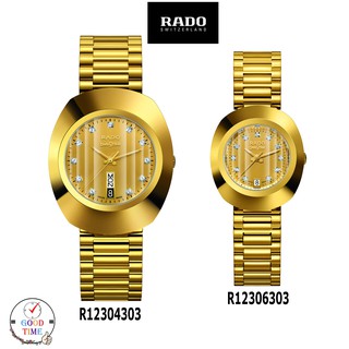 Rado Distar Quartz นาฬิกาข้อมือชาย,หญิง รุ่น R12304303,6303,R12304313 ...