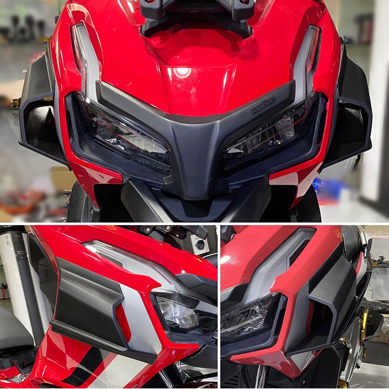 Motorcycle ABS Windshield Headlight Windscreen Center Cowl Panel Fairing Accessories for honda ...