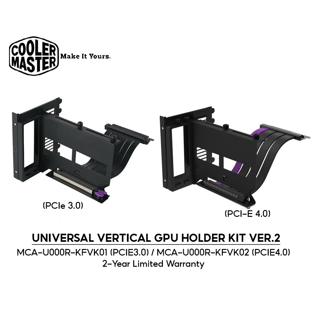 ที่ตั้งการ์ดจอ COOLER MASTER UNIVERSAL VERTICAL GPU HOLDER KIT V2 (MCA ...