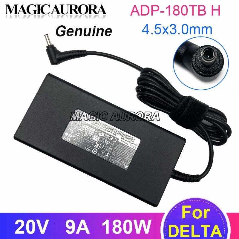 180W 20V 9A ADP-180TB H Delta AC Adapter For MSI GF75 10UEK-046XRU MS ...