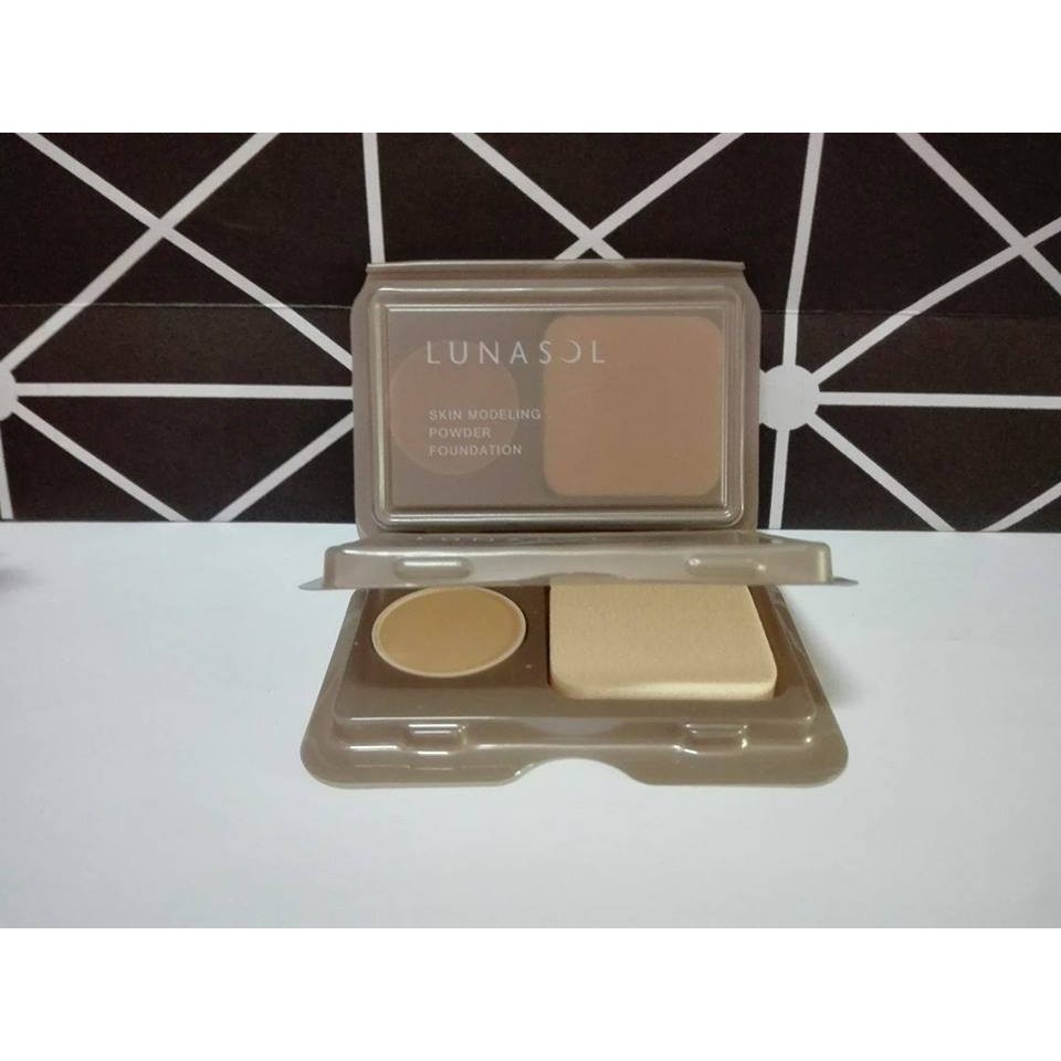 แป้งพัฟ LUNASOL Skin Fusing Powder | Shopee Thailand
