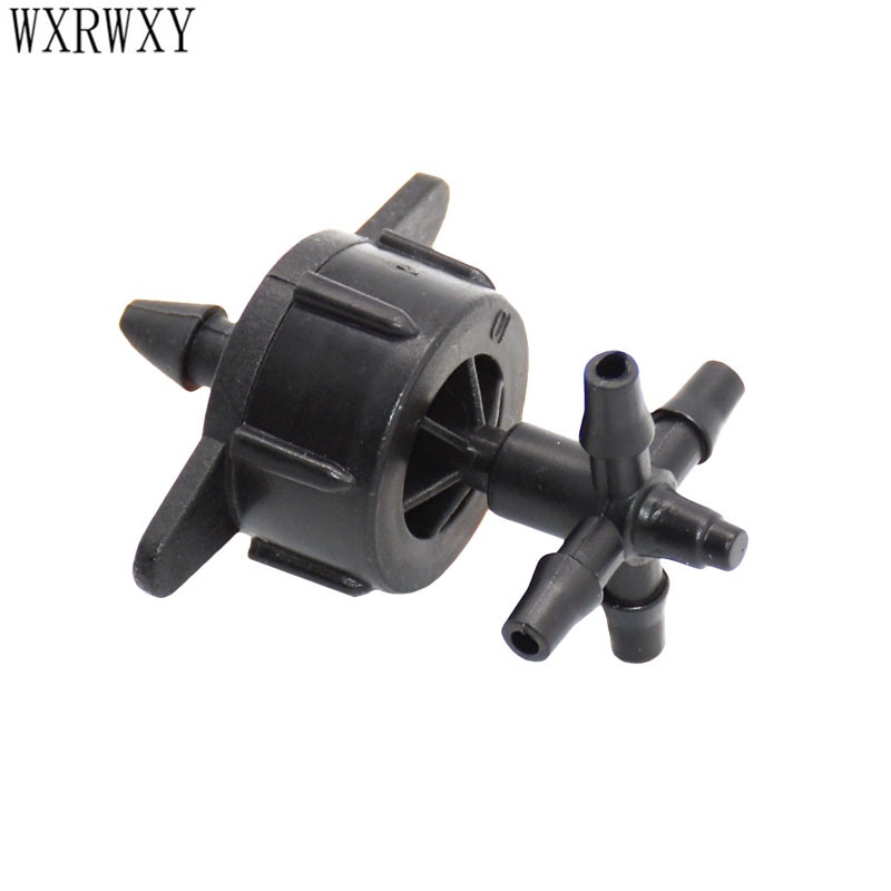 ข้อต่อท่อ Irrigation 2L 4L 8L dripper 4 way cross Connector drip arrow ...