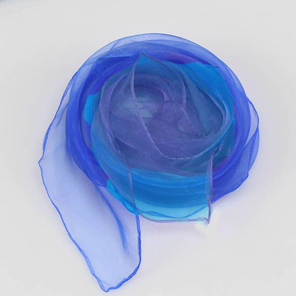 SIMPLE Solid Color Gradient Color Dancing Scarf for Handbag Dance ...