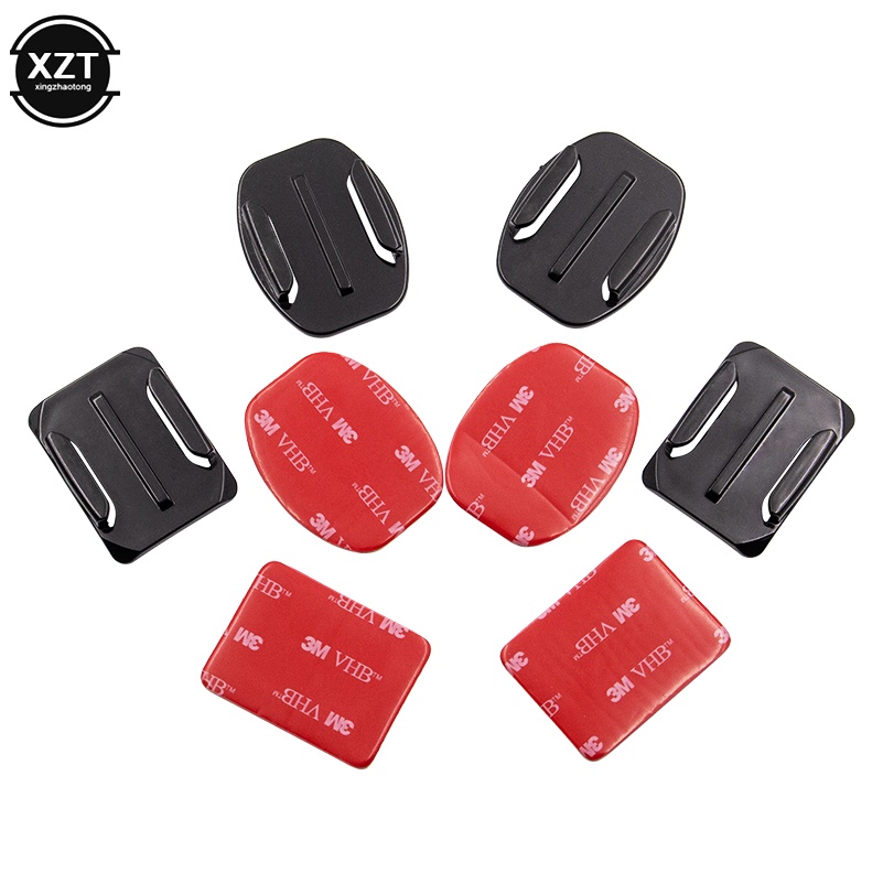 ☄Flat Curved Adhesive Mounts Sticker Mount for GoPro Hero 8 7 5 Xiaomi ...