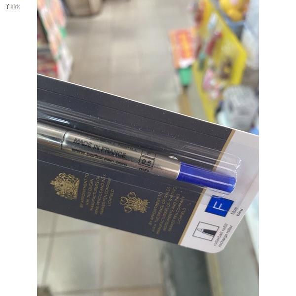 จัดส่งได้ตลอดเวลา[ของแท้]ไส้ปากกาปาร์คเกอร์ Parker Quink flow/Quink ลูกลื่น/หมึกซึม F และ M 0.5 ...