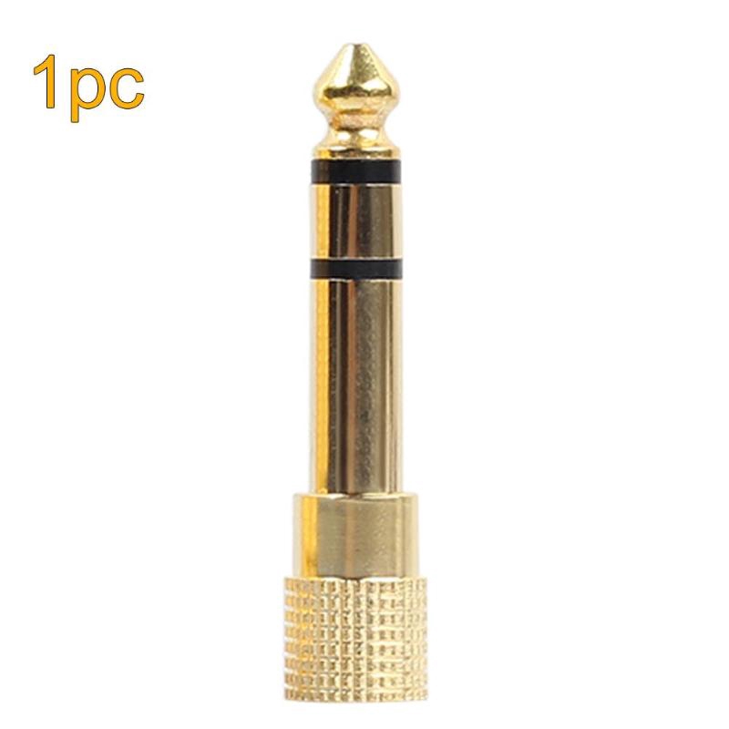 1pcs 2pcs 10pcs Gold Plated Plug Audio Jack TRS 14 (6.3 mm) to 18 inch ...