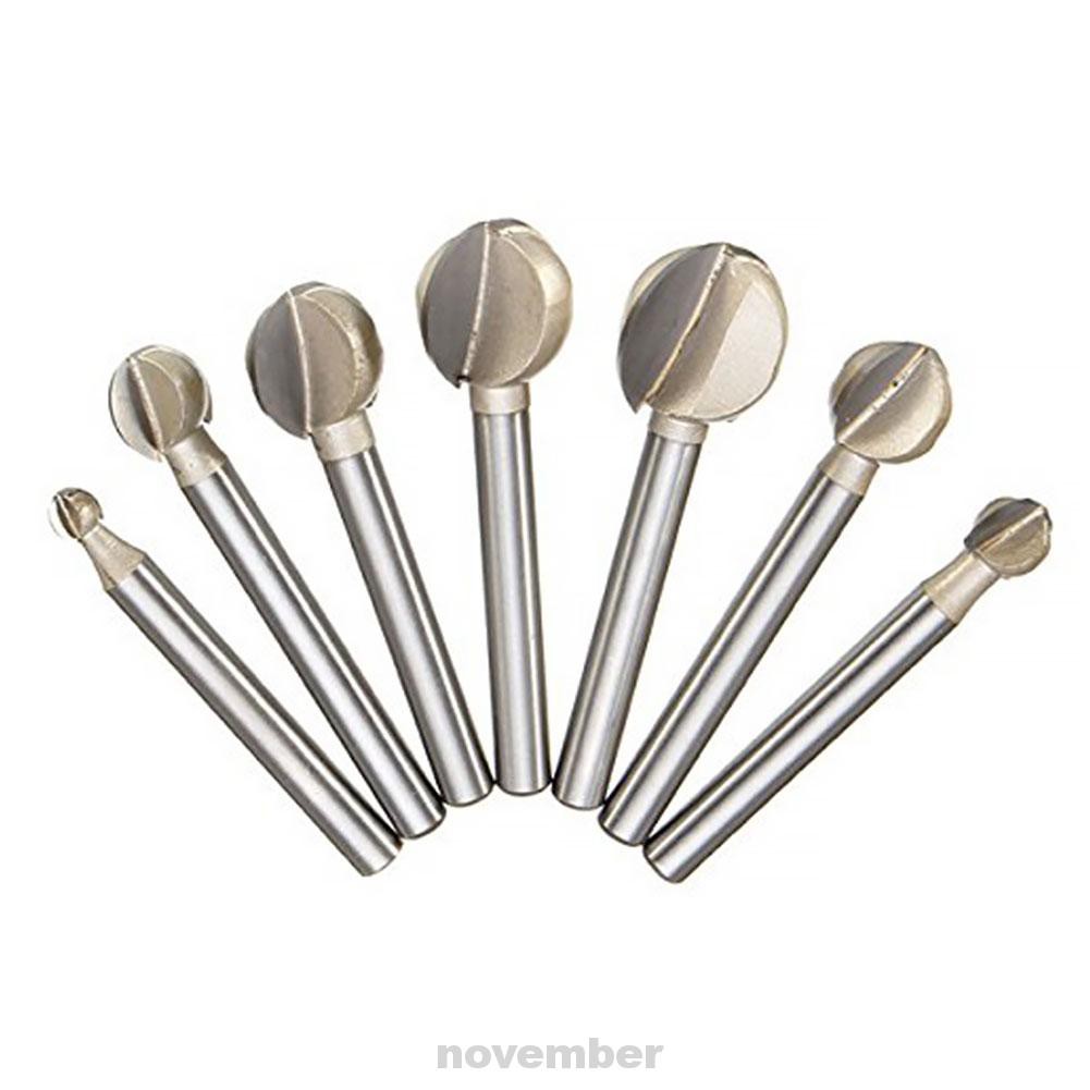 Ball Cutter Shank Diameter Woodworking Root Carving Milling Hand Tools ...