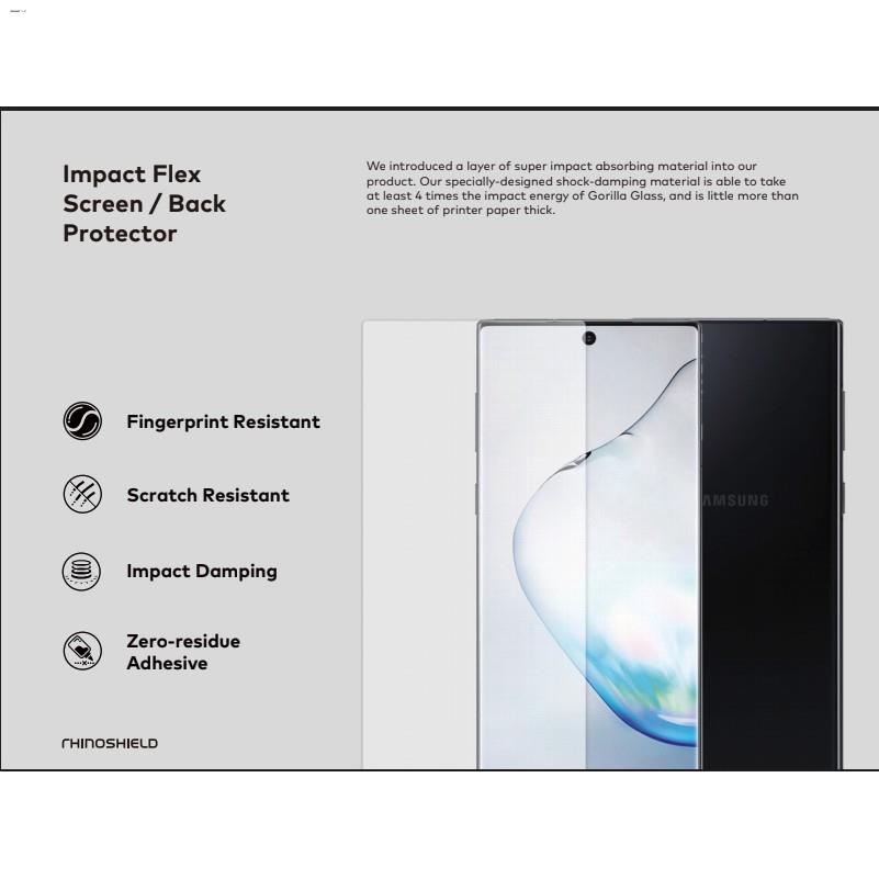 Original Rhinoshield Impact Flex Screen Protector Protector Guard ...