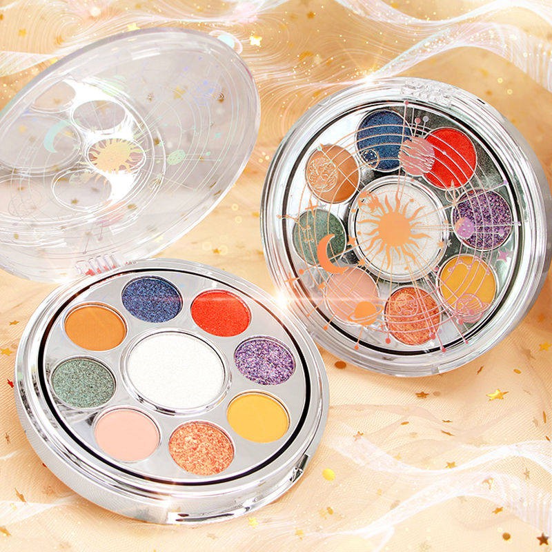 พัดลม Li Weixing Air Magic หมุนแผ่นอายแชโดว์เก้าสีสีบิ๊กดินสี INS ...