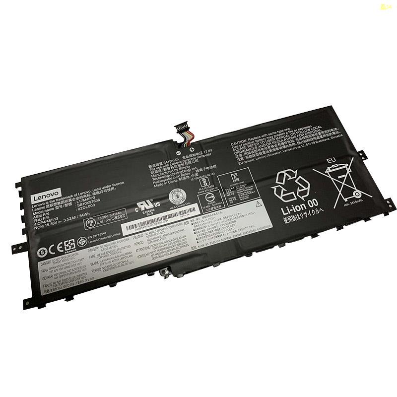 เดิมLenovo X1โยคะ2018แบตเตอรี่L17M4P71 L17C4P71 01AV475 SB10K97624ในตัว ...