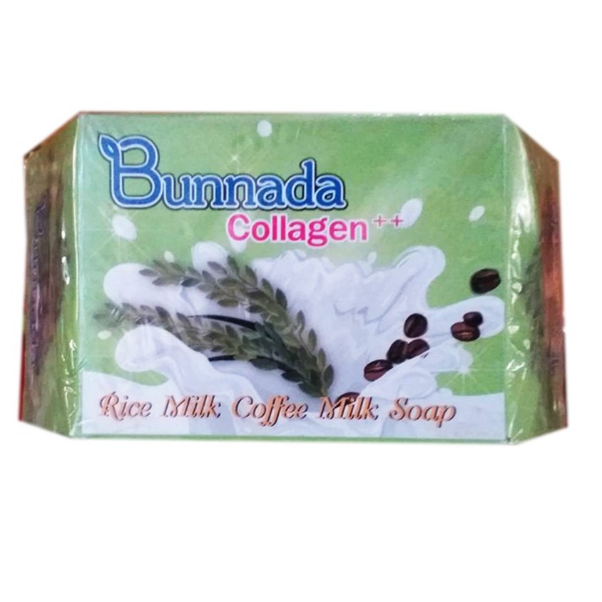 สบู่นมข้าว สบู่บุณณณดา คอลลาเจน Bunnada Collagen Rice Milk Coffee Milk ...