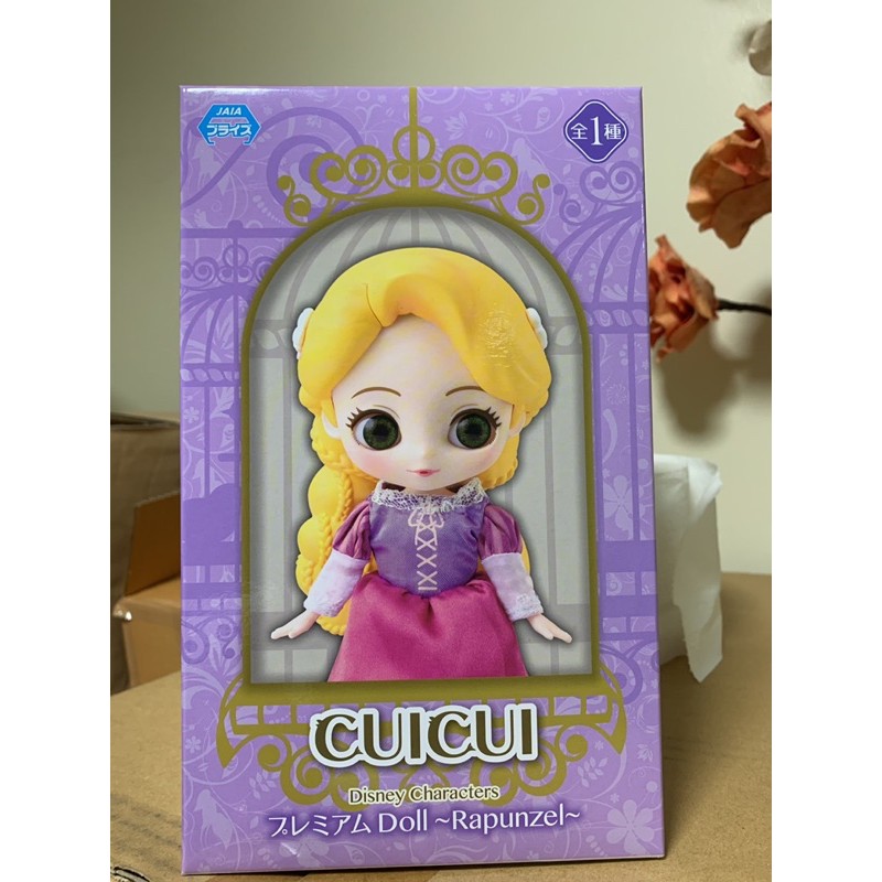 SEGA CUICUI Disney Characters Premium Doll Rapunzel Figure Doll 16cm FS Japan - cd_home - ThaiPick