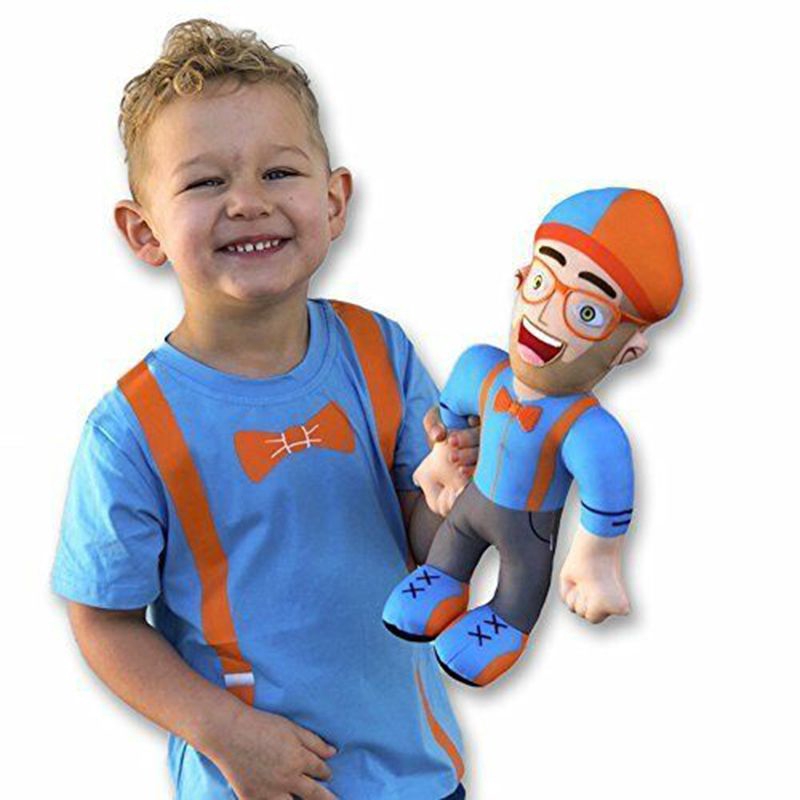 New 28cm Blippi Plush Figure Toy Soft Stuffed Doll for Kids Children ...