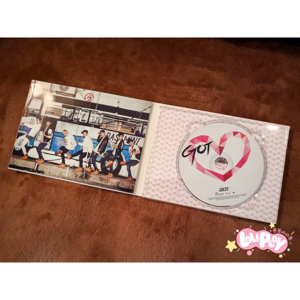 ส่งต่อ GOT7 GOTLOVE MARK SIGNATURE ALBUM + Photocard Chip Jackson ...