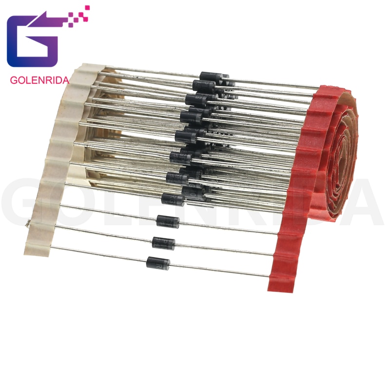 1 N5817 In5817 Fazer - 41 1 A 20 V Diodo Schottky 100 ชิ้นสําหรับรถ ...