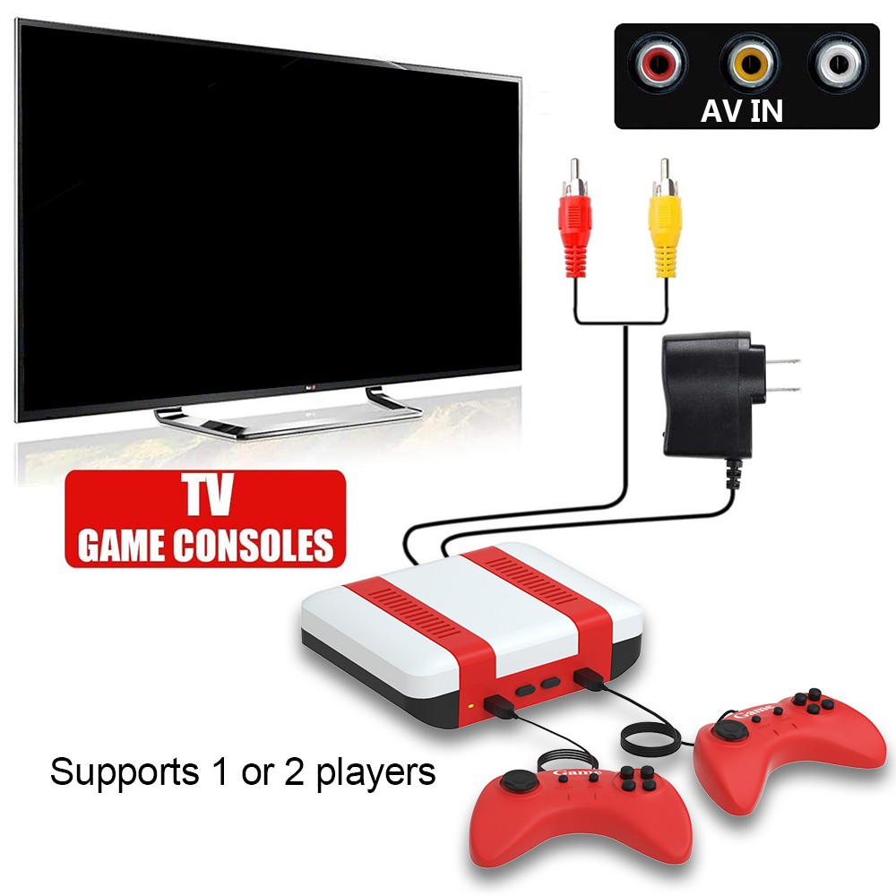 เกมคอนโซล：Mini Retro Video Game Console Can Store 620 Classic Games ...