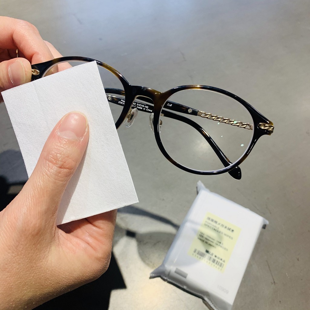 MUJI กระดาษเช็ดแว่นมูจิ Lens Cleansing Glasses สินค้าพร้อมส่งทุกวัน ...