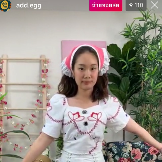 เสื้อวินเทจรุ่นลอร่า addegg | Shopee Thailand