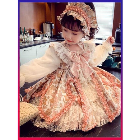 โลลิต้า สาวสาว lolo princess กระโปรงฤดูใบไม้ผลิเด็กใหม่ของเกาหลีตะวันตก ...