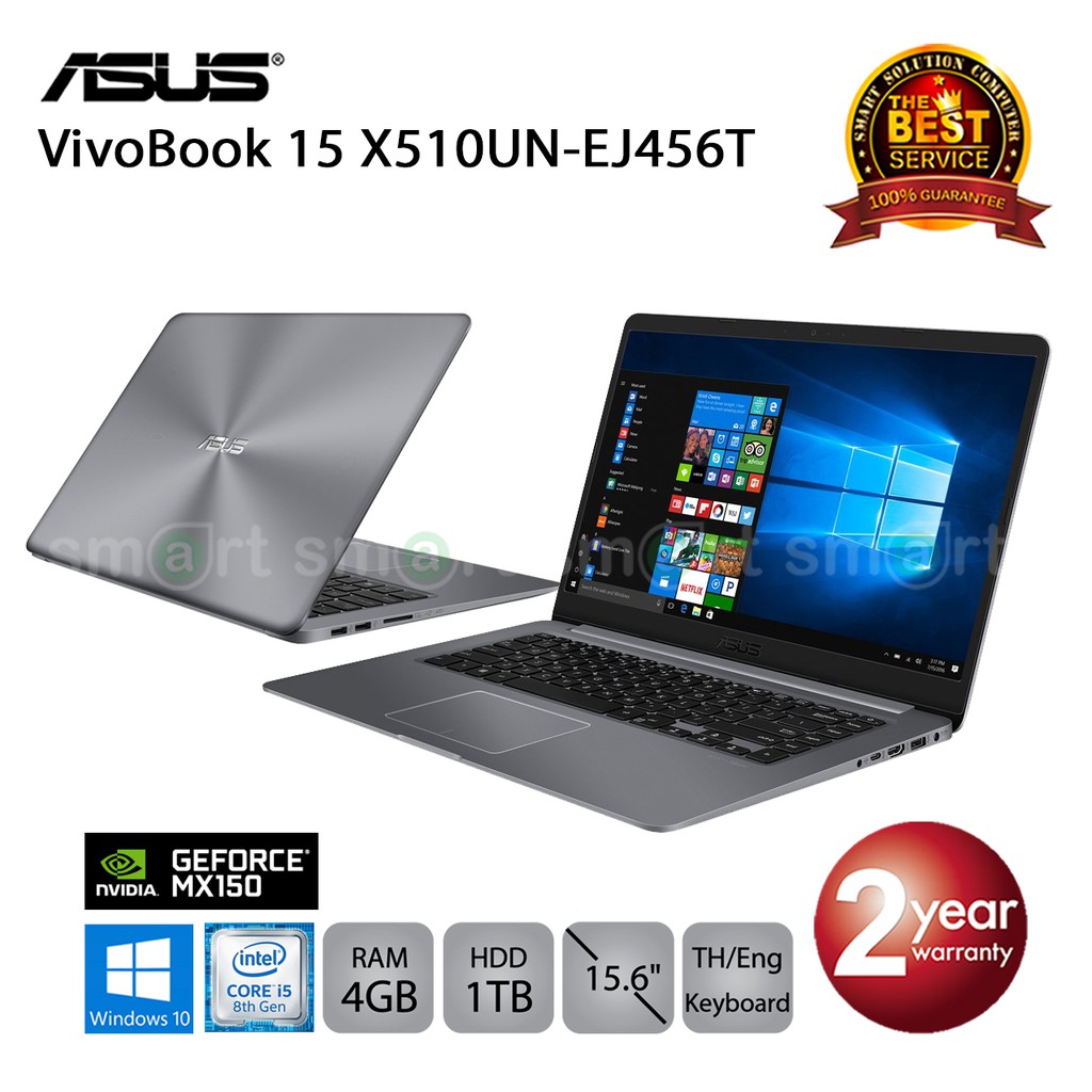 Asus VivoBook 15 X510UN-EJ456T i5-8250/4GB/1TB/MX150 2GB/15.6/Win10 ...