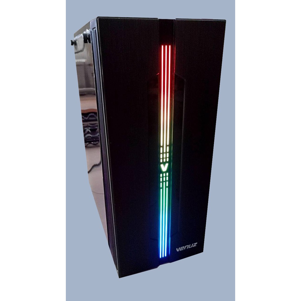 VENUZ ATX VC1620 Computer Case with RGB LED Lighting - khwanaah94 ...