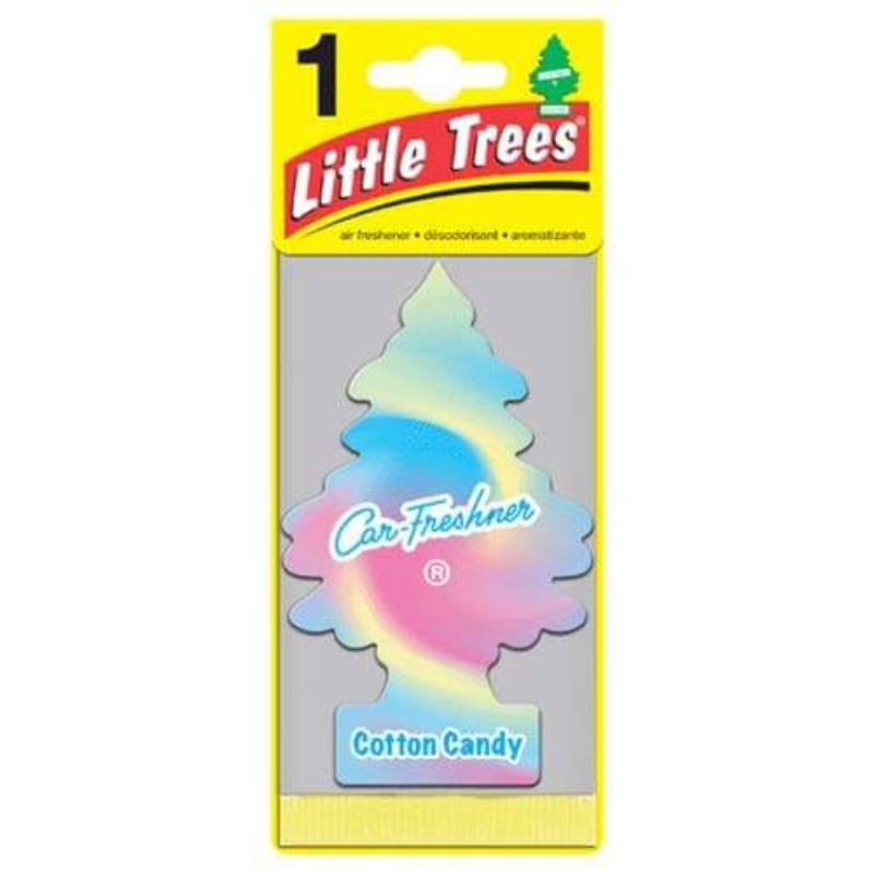 แผ่นน้ำหอม LITTLE TREES กลิ่น CottonCandy | Shopee Thailand