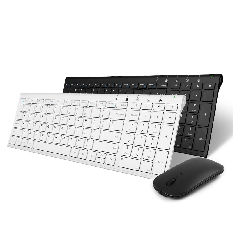 อย่างเป็นทางการ BOW Aviation Ultra-thin Wireless Keyboard and Mouse Set ...
