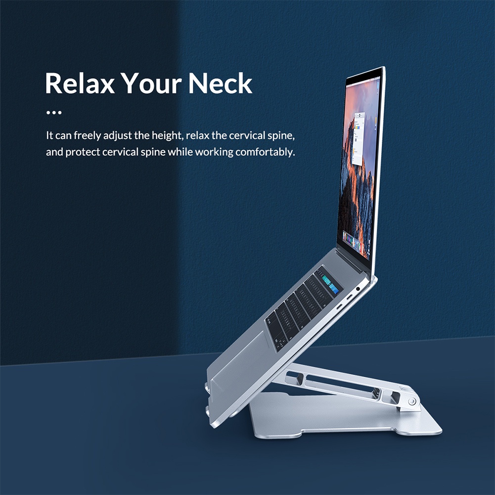 ORICO Adjustable Foldable Laptop Mobile Phone Holder HUB Splitter HUB ...