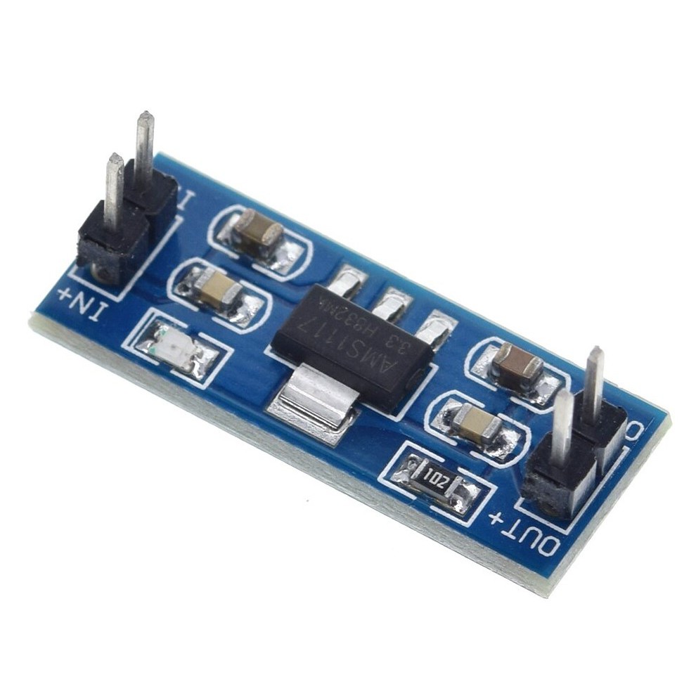 LM1117 AMS1117 4.5-7V turn 3.3V DC-DC Step Down Power Supply Module ...