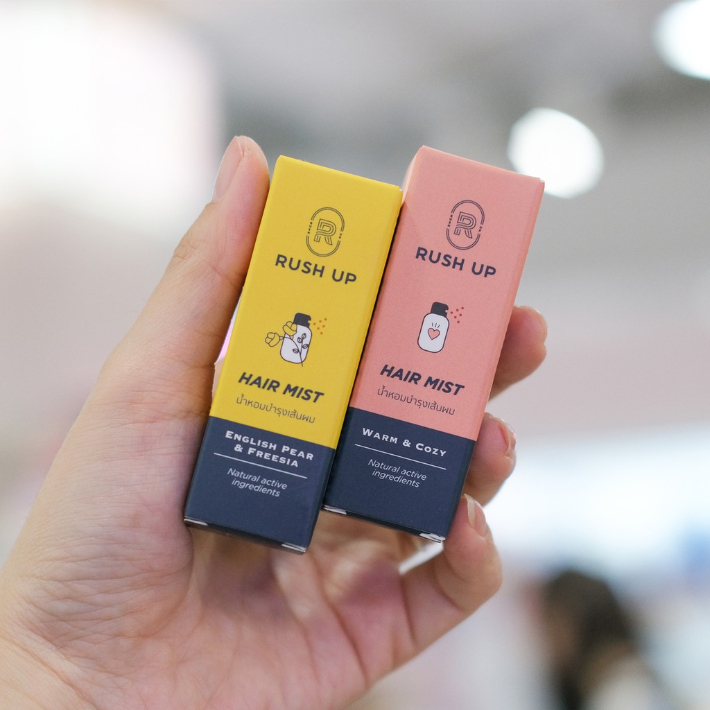 Rush Up Hair Mist สเปรย์ผมหอม รัชอัพ แฮร์มิสท์ 3 ml - sirinratkorkar ...