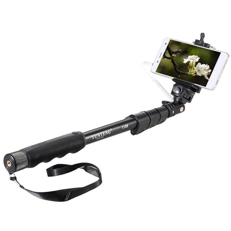 Handheld Extendable Pole Selfies Camera Monopod Selfie Stick Tripod ...