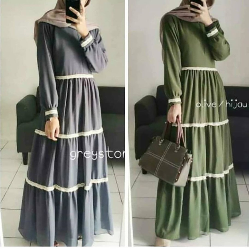 Gof Cressida Gamism ชุดเดรสแฟชั่นสําหรับสตรีชาวมุสลิม - gos.fashion.th ...