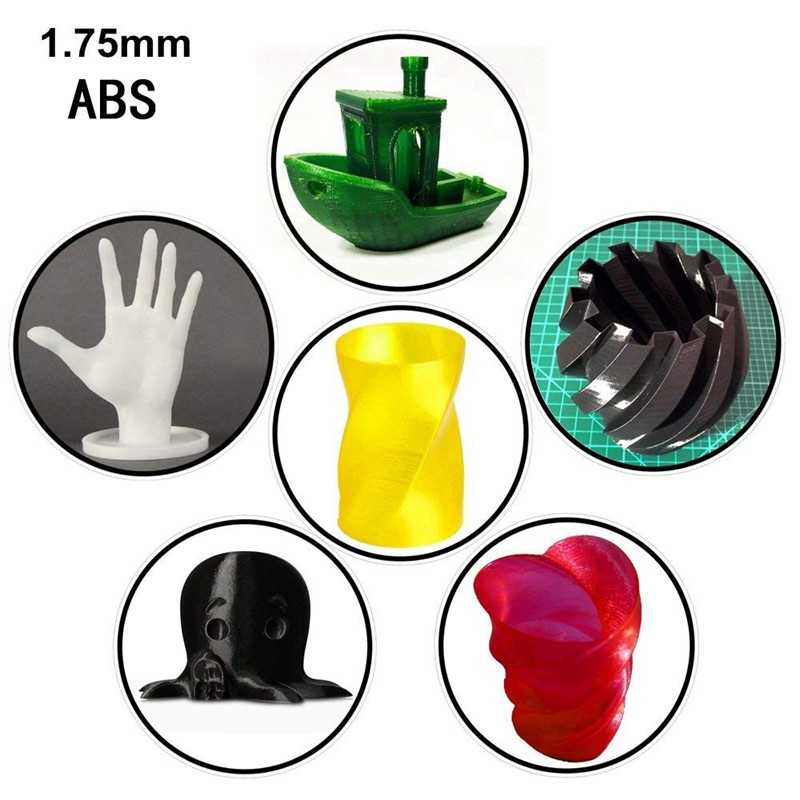 Abs Filament 3D Printer Material Abs Filament 1.75mm Diameter Printing ...