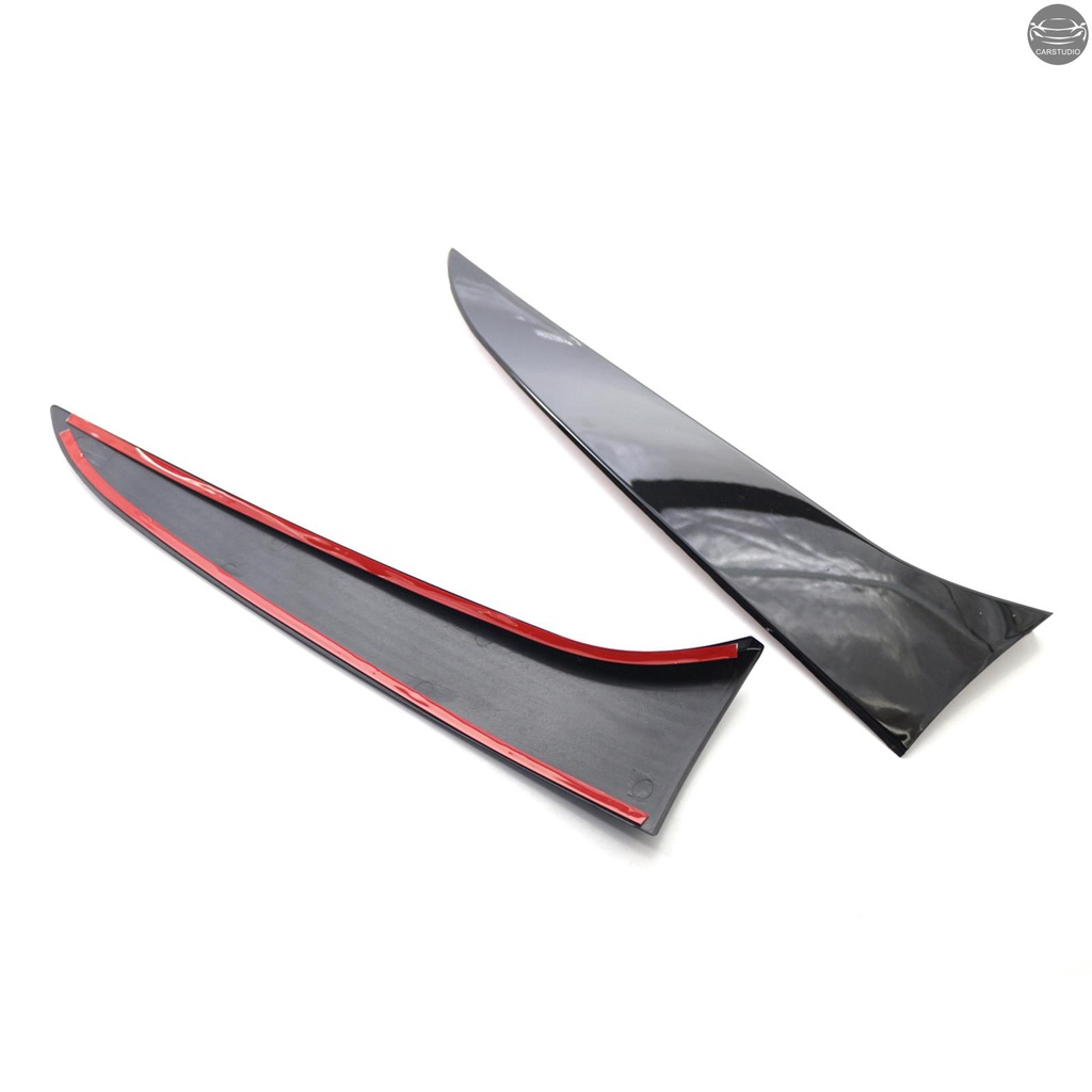 Car Rear Window Side Spoiler Canard Splitter Trim Replacement for BMW ...