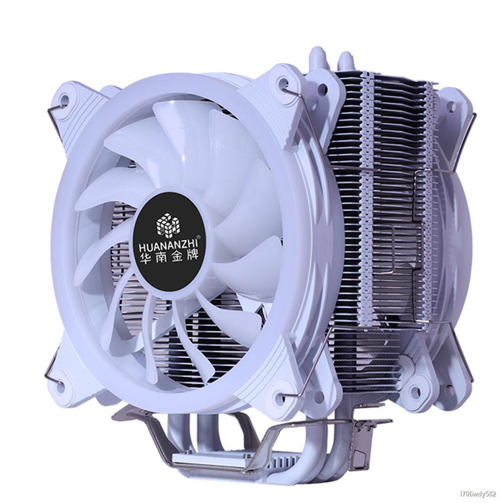 HUANANZHI A600 4 Copper Heat Pipe LED CPU Cooler Cooling Fan Radiator ...