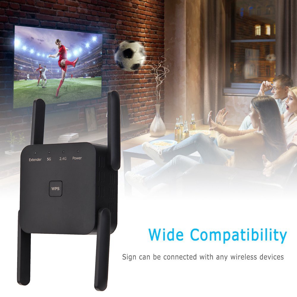 WiFi signal amplifier repeater AP transmitter wireless WiFi extension ...