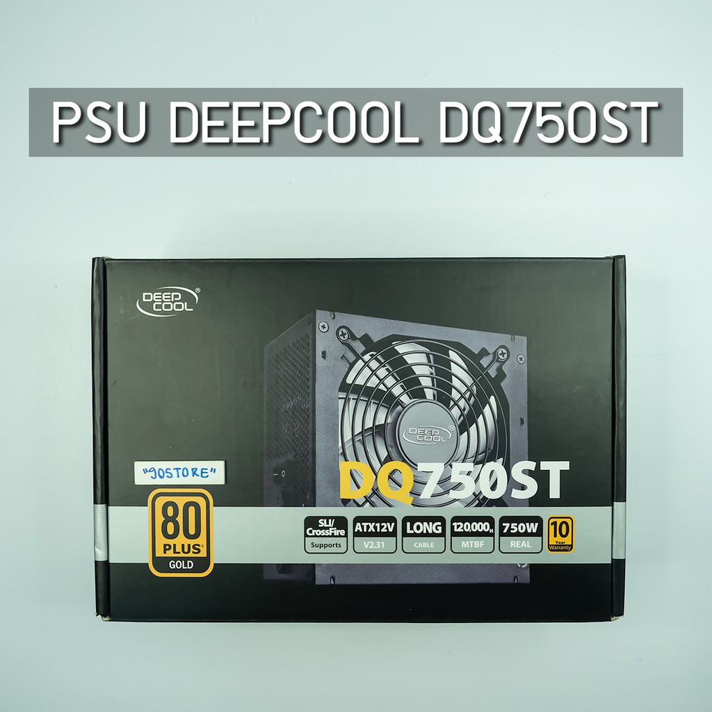POWER SUPPLY DEEPCOOL DQ750ST 750W 80 PLUS GOLD - 90store - ThaiPick