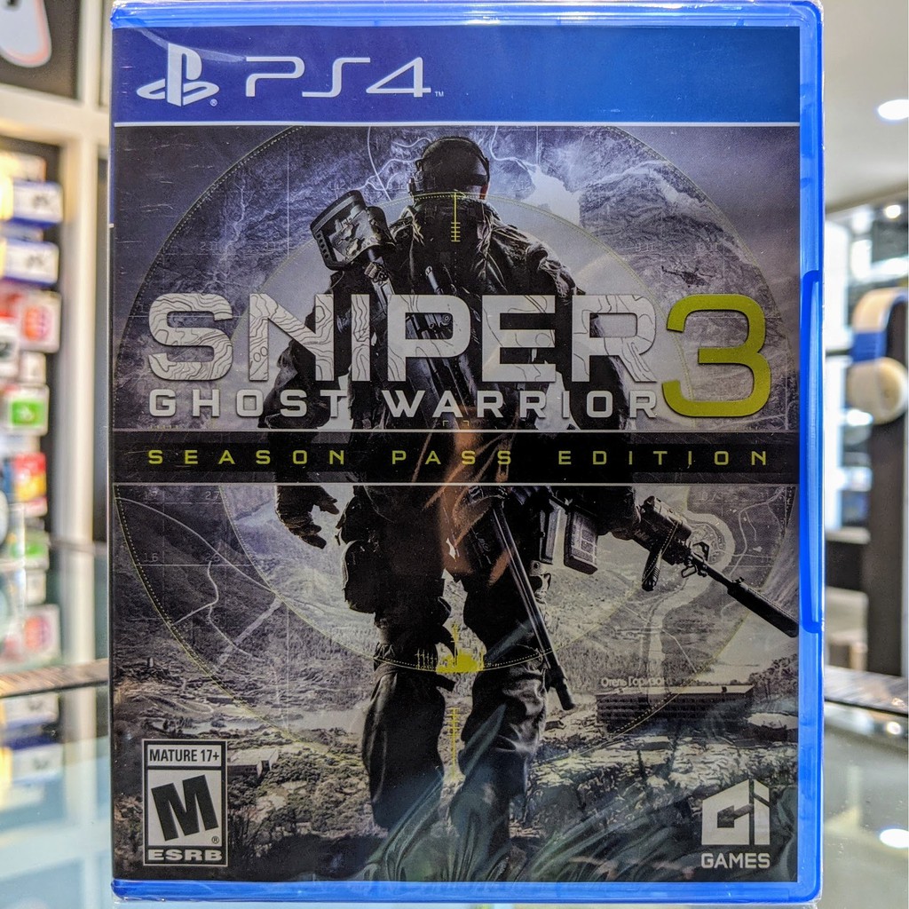 (ภาษาอังกฤษ) มือ1 Sniper Ghost Warrior 3 Season Pass Edition เกมPS4 ...