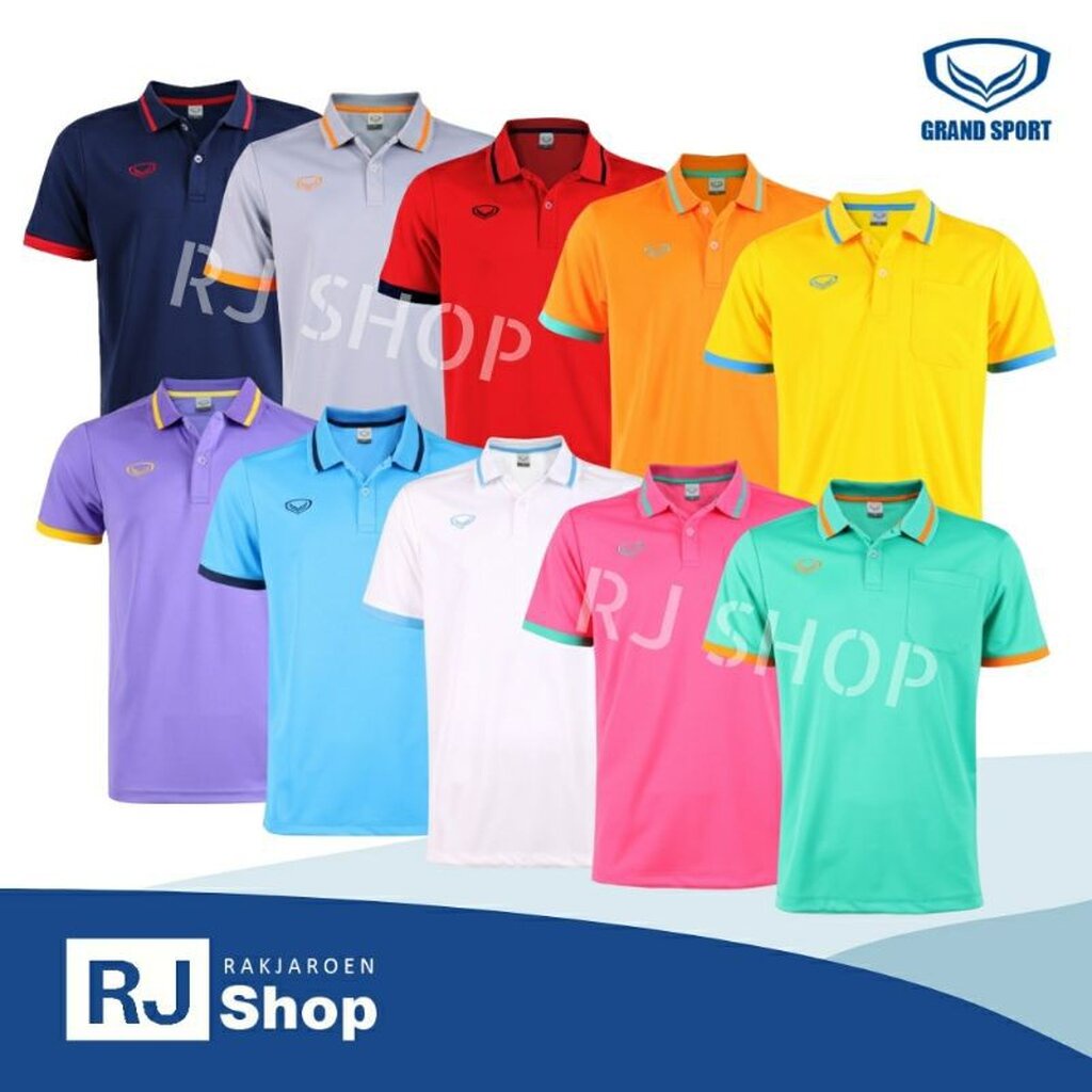เสื้อโปโล GRAND SPORT (ชายหญิง) - รุ่น ตัดต่อแขน (12-58512-785) - banana.access - ThaiPick
