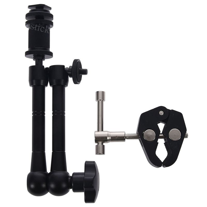 super clamp อุปกรณ์คีมอะลูมิเนียมพร้อม 1/4 นิ้ว - 20 และ 3/8 นิ้ว - 16 ...