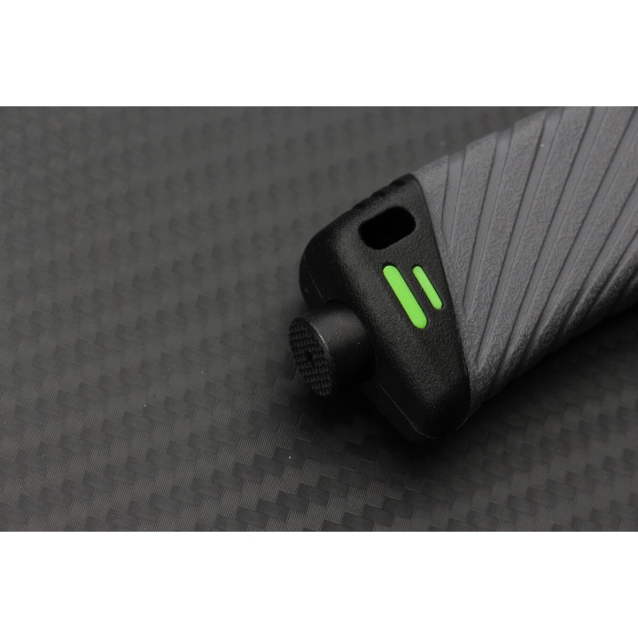 มีดเดินป่าใบตาย Ganzo Hunting Survival Knife กานโซ่ รุ่น G8012-GY ด้าม ...