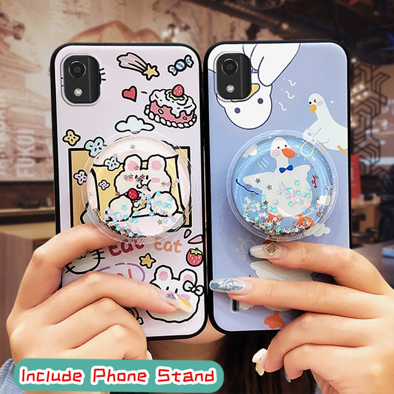 Anti-dust For Girls Phone Case For Nokia C2 2nd Edition drift sand ...