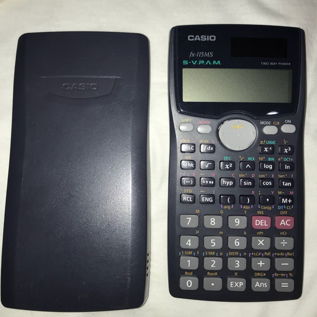 เครื่องคิดเลขวิทยาศาสตร์ casio fx-115MS**แท้** | Shopee Thailand